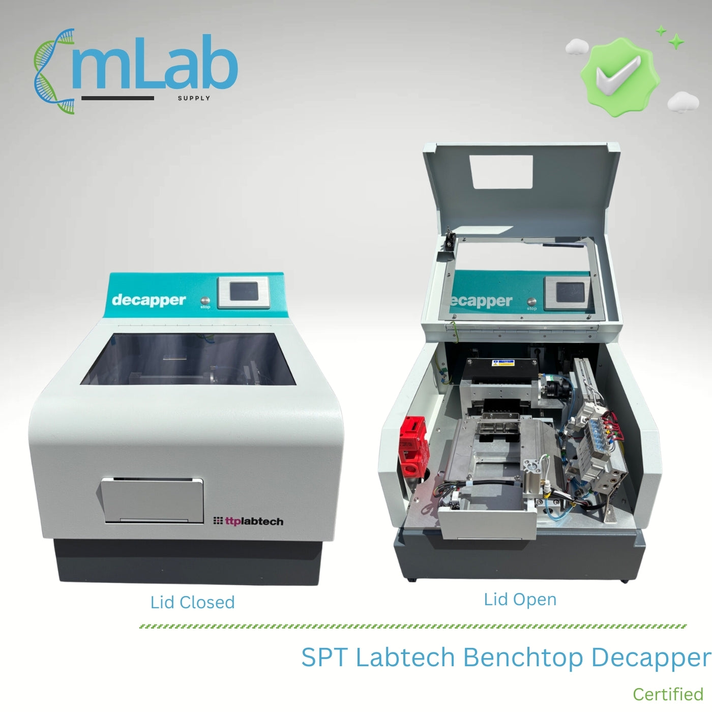 SPT Labtech Benchtop Decapper Automated 96-Well - mLab Supply