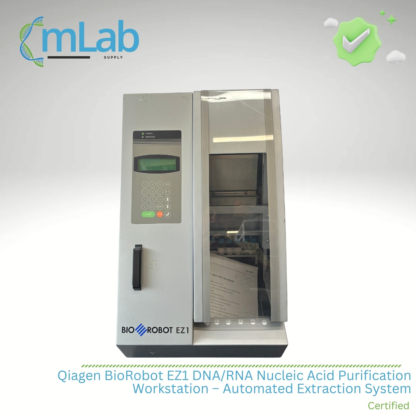 Qiagen BioRobot EZ1 DNA/RNA Purification Workstation - mLab Supply